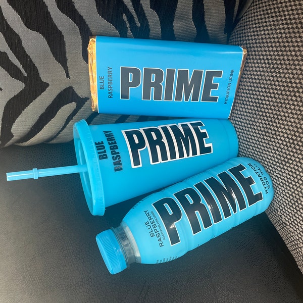 Prime Hydration Tropical Punch Full Unopened Bottle, 24oz Cold Cup and ...
