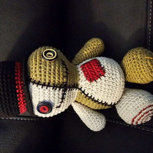 Voodoo Doll Amigurumi Pattern Crochet Voodoo Couple, Bride and Groom ...