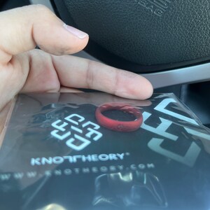 Engraved Silicone Ring for Men Women, Personalized Silicone Wedding ...