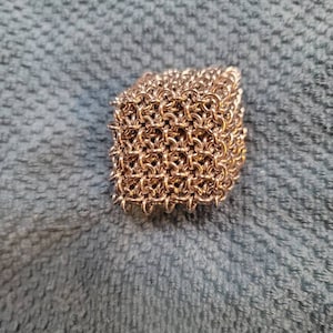 6x6x6 Chainmaille Cube | Etsy