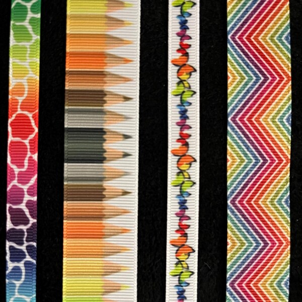 Country Flags - 1" - Printed Grosgrain Ribbon - Travel - Countries ...