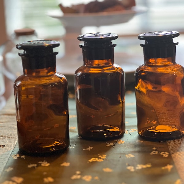 Potion Bottles, Glass Containers, Apothecary Bottles, Glass Cork Bottle ...