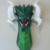 Dragon Paper Model,papercraft , DIY , Low Poly , PDF Papercraft ...