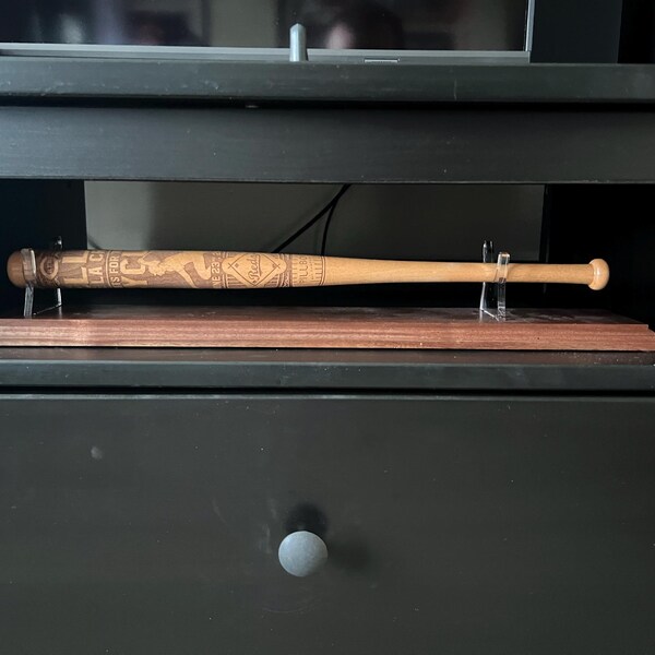 Mini-baseball Bat Stand - Etsy