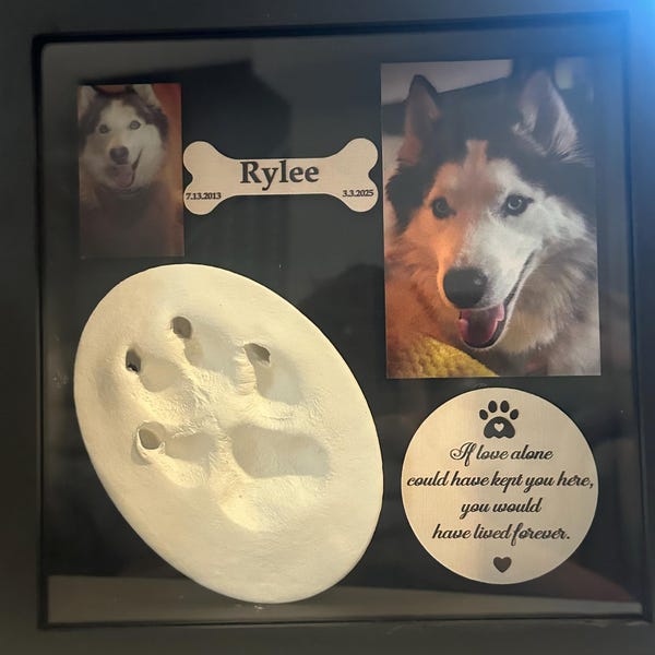 Custom Dog Frame, Dog Memorial Gift, Cat Name Photo Frame, Dog Picture Frame, Pet Memorial, Dog ...