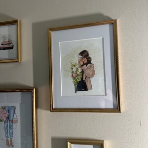 Brown Hair Girl Laminated Stickers for Tumblers, Laptop, Phone Cases ...