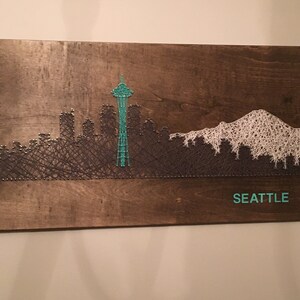 Custom City Skyline String Art - Etsy