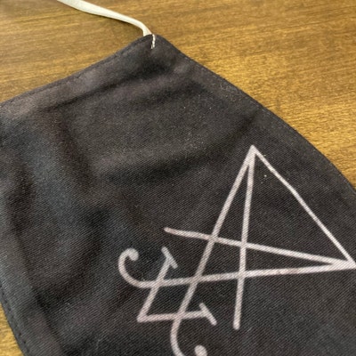 Satanic Symbols Backpack Hail Satan While You Wear This Goth - Etsy