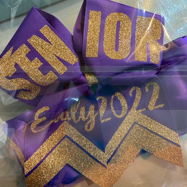 Senior Cheer Sashes and Bows. Price Listed Below. Sashes Made in Your ...