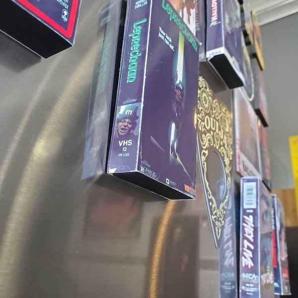 Mini Horror VHS Magnets | Horror Movie Magnets | Cult Classics | 80’s ...