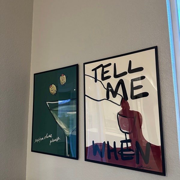 University of Florida Go Gators Print / UF Wall Art Poster, Decor, Hand ...