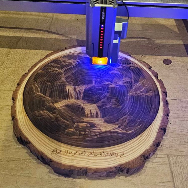 Laser Burn PNG, Laser Engrave Png, Lightburn File, 3D Illusion Laser ...
