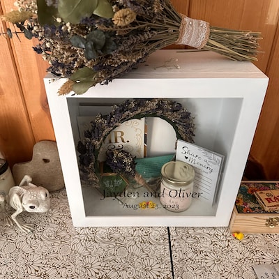 Extra Deep Empty Wooden Personalized 12x12 Shadow Box Frame - Etsy