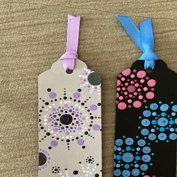 30 Blank Colored Bookmarks and Ribbons - PICK YOUR COLORS! - Etsy