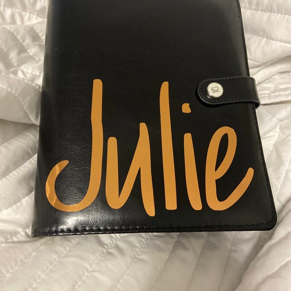 Personalizable Cursive Name Sticker Decals- Tumbler Cup Decal Sticker ...