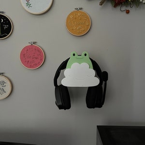 Judy Frog and Nimbo the Cloud, Headphone Holder Stand - Etsy