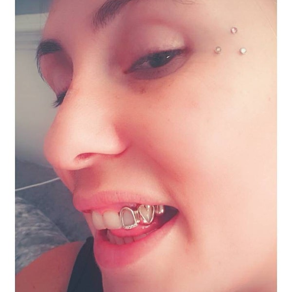 Double Window With Heart Grillz, United Kingdom, Custom Fitted - Etsy