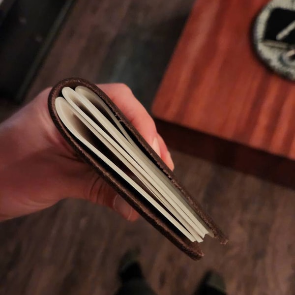 Personalized Leather Pocket Journal | Small Travel Notebook | Mini ...