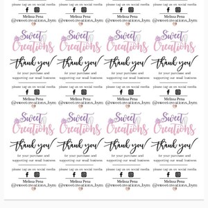 ADD YOUR LOGO Printable Small Business Insert Card / Simple Shop ...