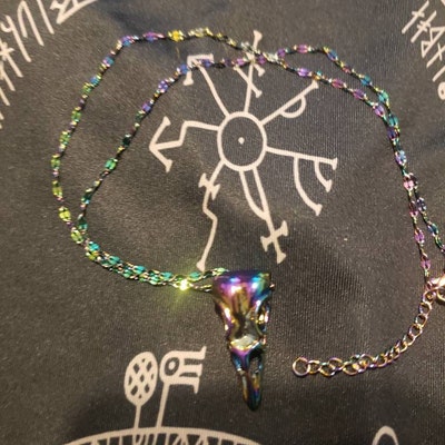 Valkyrie Necklace 14K Gold Filled and Oxidized Sterling Silver ...