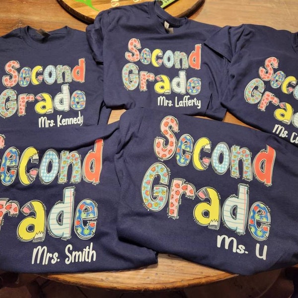 Back to School PNG Alphabet Bundle, 8 Sets, Floral Apple Pencil Note ...