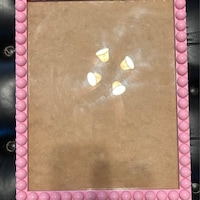 Wooden Hand Painted Bobbin Bobble Photo Frame - Etsy Canada