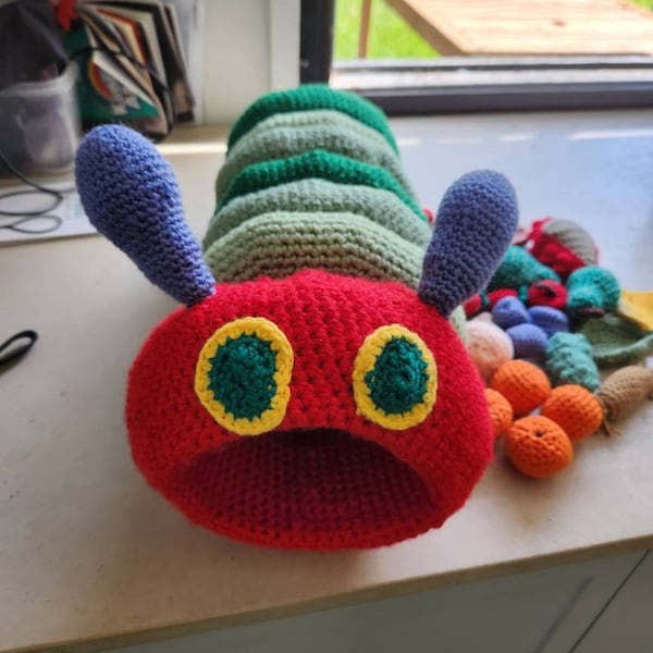 The Hungry Caterpillar, Butterfly & Cocoon Crochet Pattern - Etsy