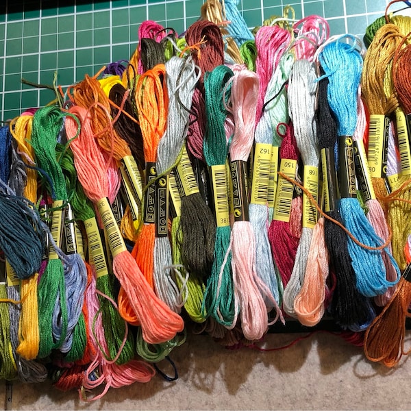 Rainbow Color Embroidery Floss 150 Skeins, Cross Stitch Thread ...