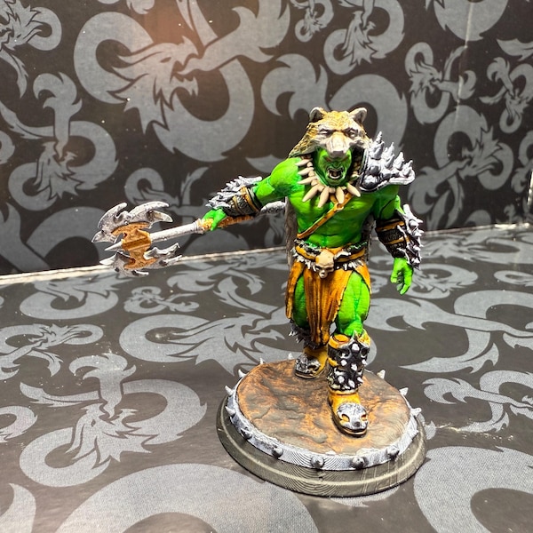 Ogre With Mace | 28mm & 32mm Scale | 73mm Tall | Dungeons and Dragons ...