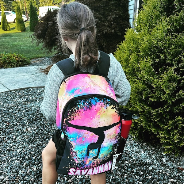 Personalized Gymnastics Backpack for Teens, Gymnastics Bag for Kids ...