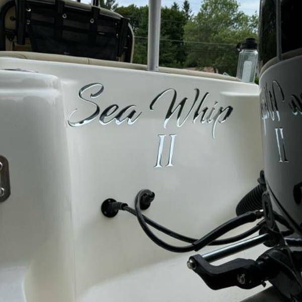 Custom Boat Name Raised Domed Decals - Etsy