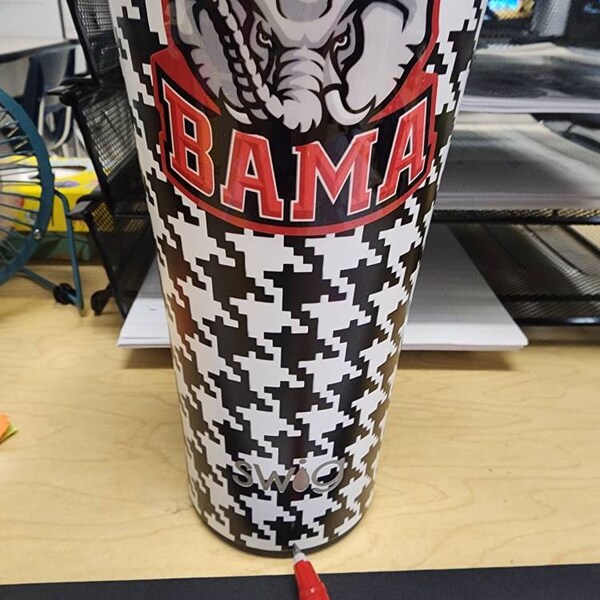 University of Alabama Sticker Handmade Weatherproof Sticker 3 - Etsy