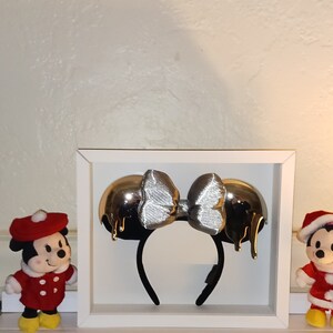 Disney Ears Glass Display Minnie Ears Wall Holder Disney Decor Mickey ...