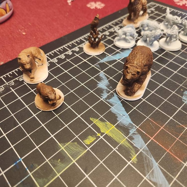 D&D Wild Animal Familiars Pets Companions Gift Starter Set | Pathfinder ...