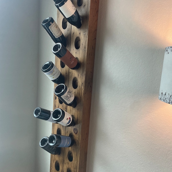 French Riddling Rack, Wine Rack, Riddling Rack, 49 Bottle Riddling Rack ...