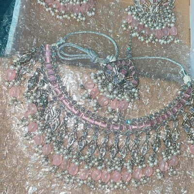 Red Indian Bridal Hand Harness - Etsy