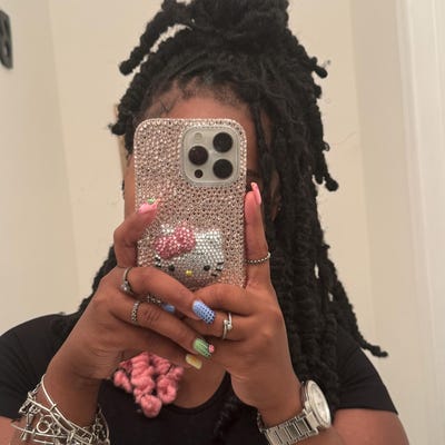 Handmade Blinged Out Glass Rhinestones Cell Phone Case Bling Bling - Etsy