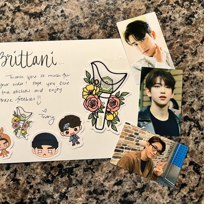 GOT7 Stickers Gotoon T-expresso Coffee Cups Weatherproof Stickers Set ...