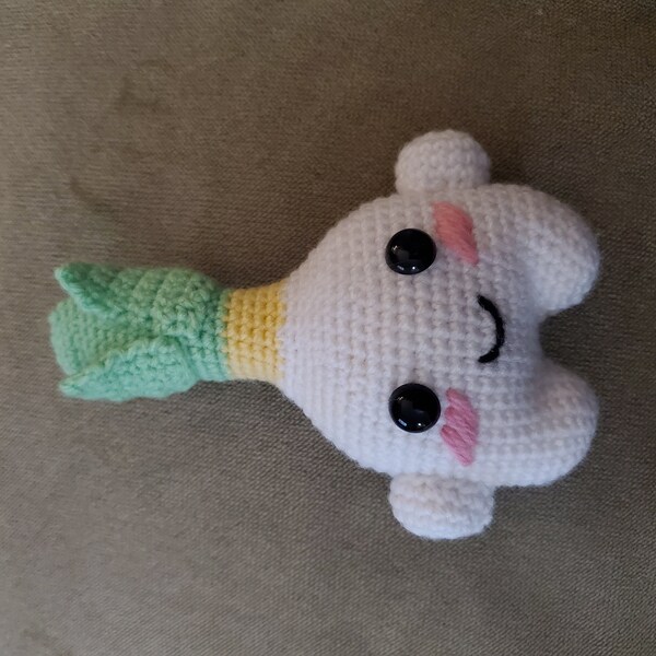 CROCHET PATTERN - LEEK Amigurumi Doll / Vegetables / Food / Stuffed ...