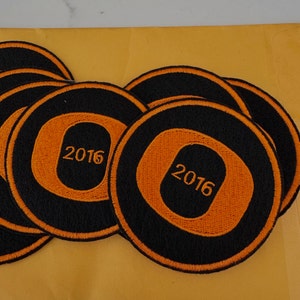 2 Old English Letters for Denim Jackets & Motorcycle Vests Iron on ...