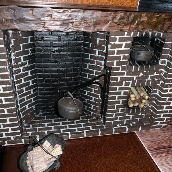 Dollhouse Miniature Vintage cast Iron Cornbread Mold And/or Cornbread ...