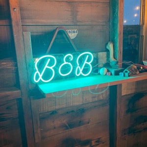 Classy and Catchy Custom Neon Sign Aesthetic Wall Decor | Etsy