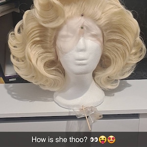 Lace Front Styled Drag Wig - Etsy