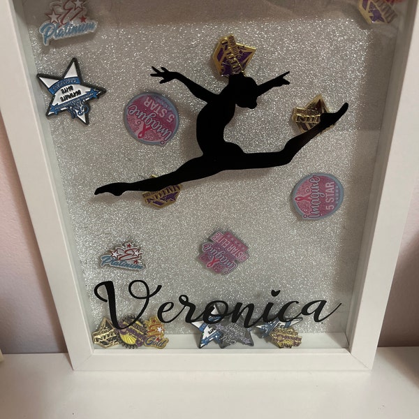Personalized Dance Shadow Box | Competition Pin Holder | Display Case ...