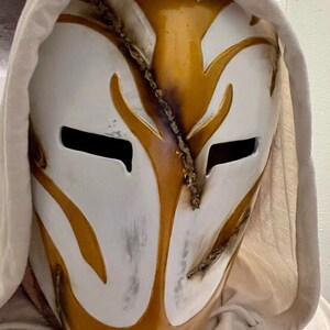 Temple Guard Mask a Battle Damaged. Jedi Temple Helmet. Jedi Mask ...