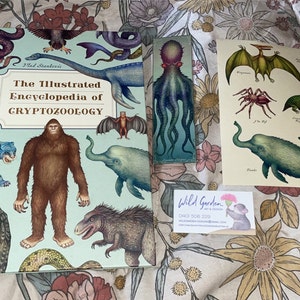 The Natural History of Cryptid Creatures Picture Book - Etsy