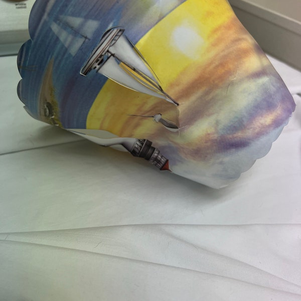 New 4x8 Lighthouse at Sunset Cut and Pierce Lampshade FREE SHIPPING - Etsy