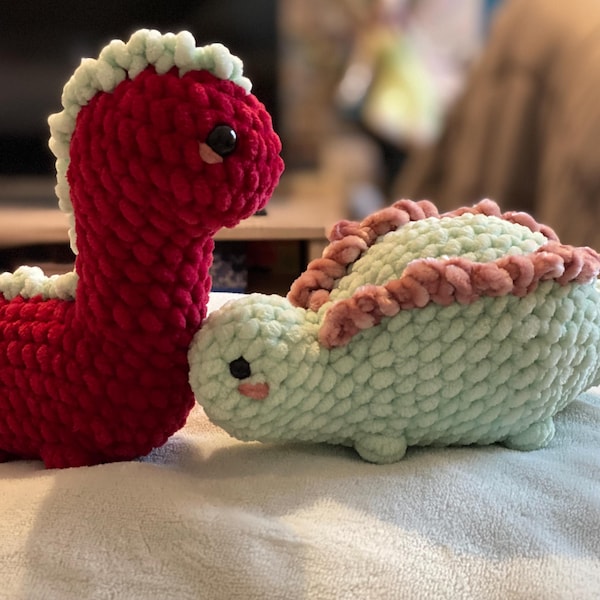 Dinosaur Jurassic World No Sew Crochet Pattern, No Sew Amigurumi ...