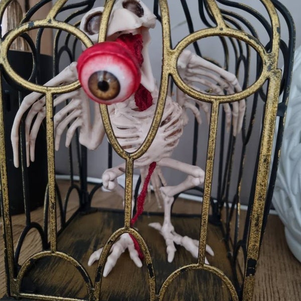 Halloween Horror Prop Life Size Realistic Resin Full Mouth Set of Teeth ...