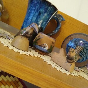 Max Hindt Big Eyed Owl Studio Art Pottery Figure / Sculpture | Etsy